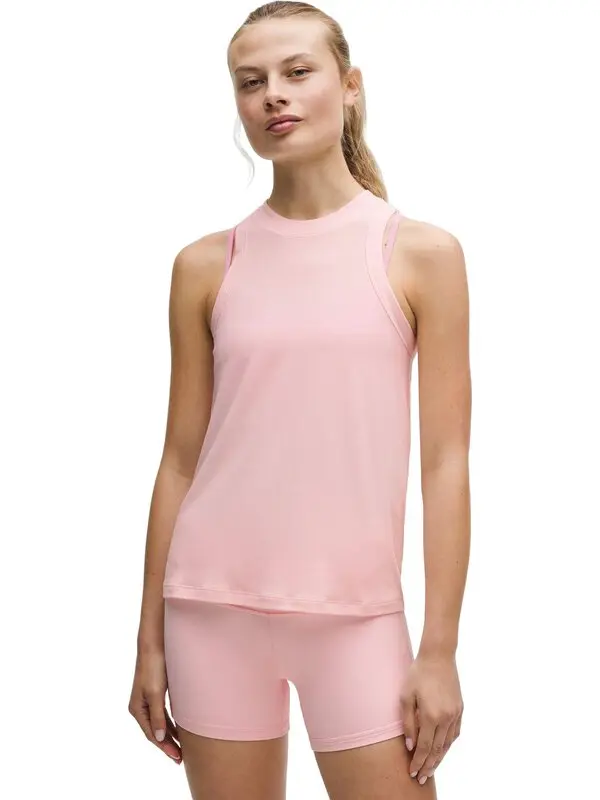 Lululemon Jersey Training Tank Top - Pink Pearl