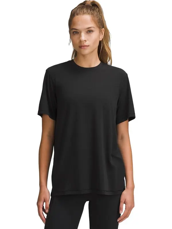 Lululemon Jersey Training Short-sleeve Shirt - Black
