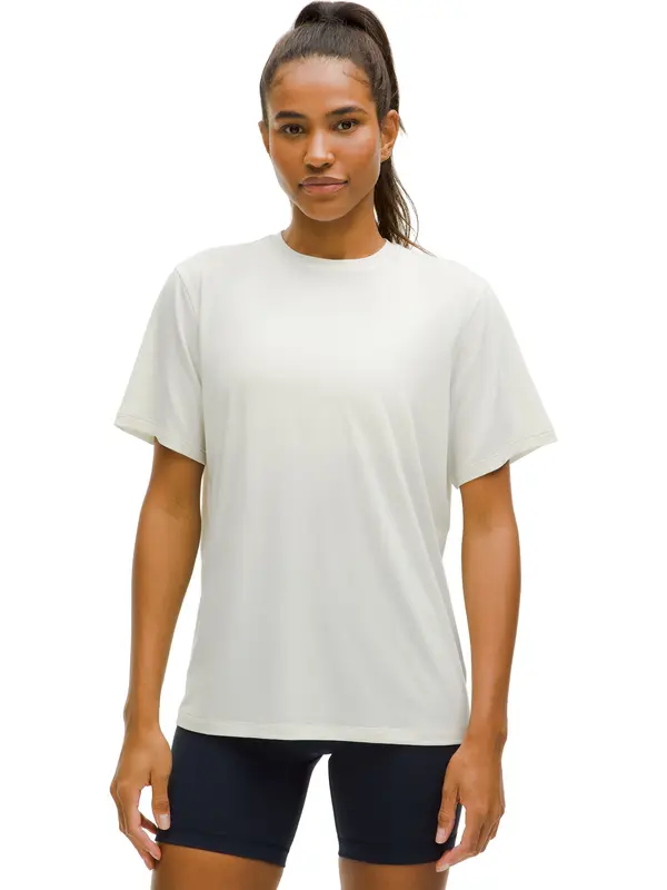 Lululemon Jersey Training Short-sleeve Shirt - Bone