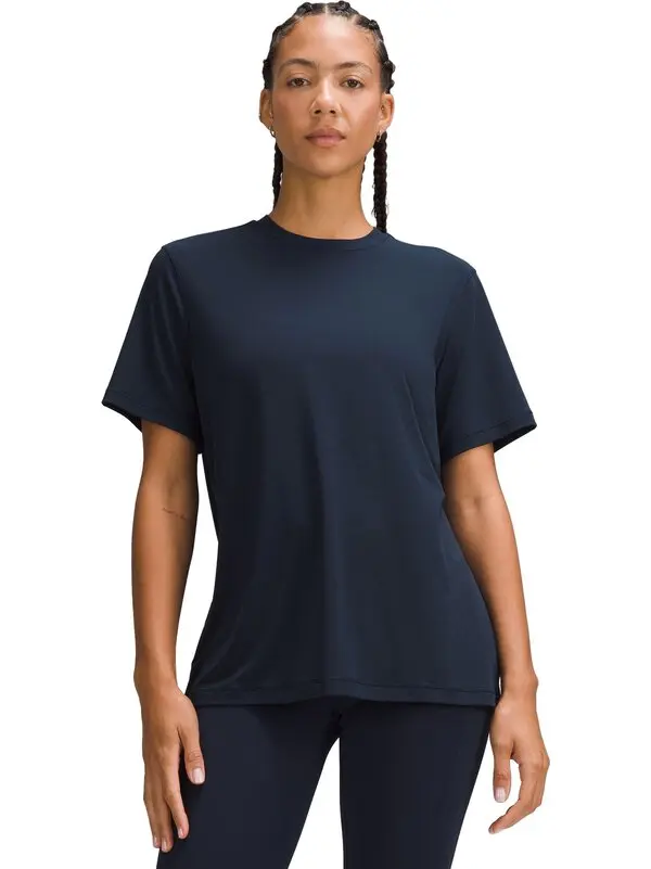 Lululemon Jersey Training Short-sleeve Shirt - True Navy
