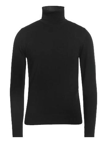 Alpha Studio Turtleneck Size Merino Wool - Black
