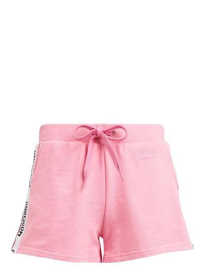 Moschino Athletic Cotton-blend Shorts - Pink