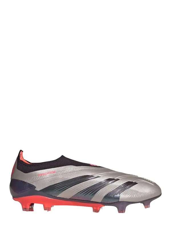 Adidas Predator Elite Laceless Fg - Platinum Metallic/aurora Black/carbon