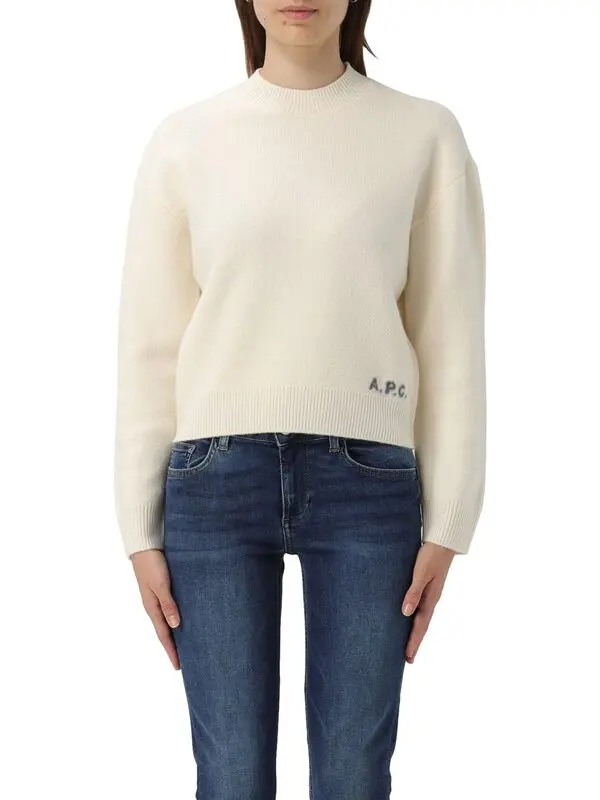 A.p.c. Pullover Sweater - Ecru