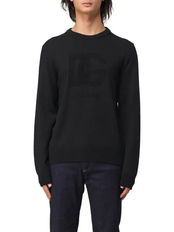 Dolce & Gabbana Crew Neck Sweater - Black