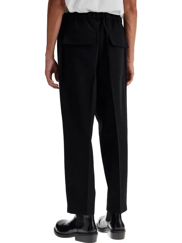 JIL SANDER Trousers - Black