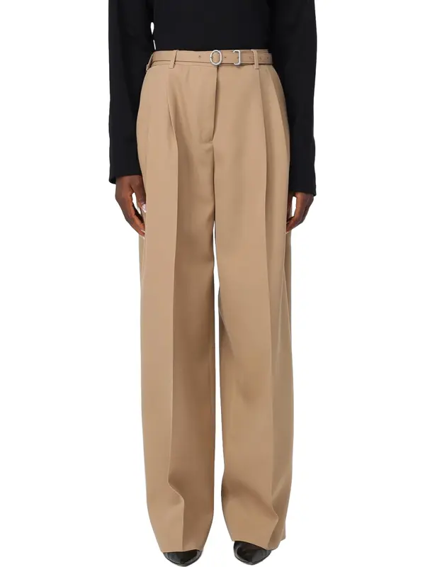 JIL SANDER Trousers - Beige