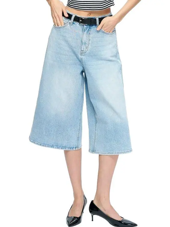 BAYEAS Timothy Denim Bermuda Shorts - Cornflower Azure
