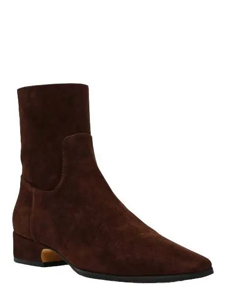 Steve Madden Dusty Bootie - Chocolate Brown Suede