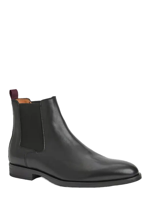 Bruno Magli Martin Leather Chelsea Boot - Black