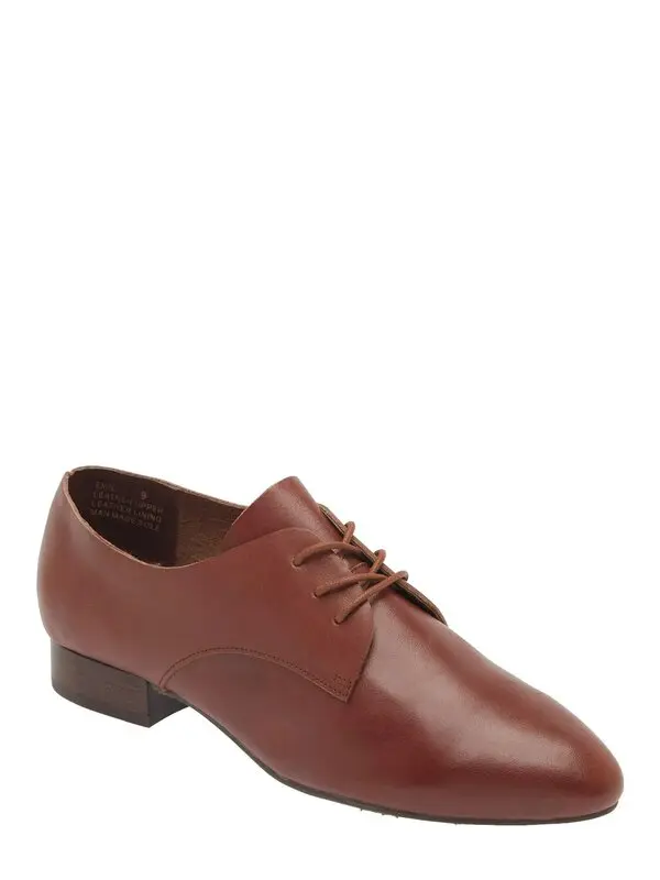 CHOCOLAT BLU Emil Derby - Brown Leather