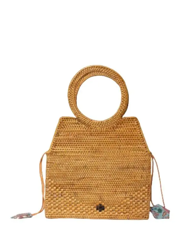 JELAVU Monterey Satchel Bag - Tan