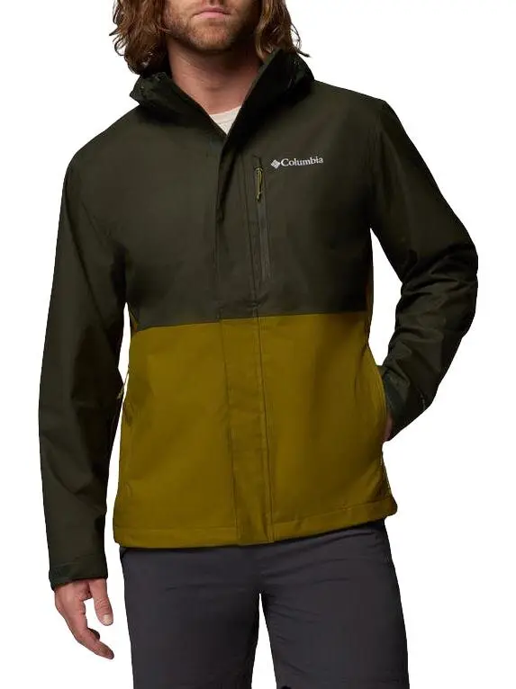 Columbia Hikebound™ Ii Rain Jacket - Greenscape/mossy Green