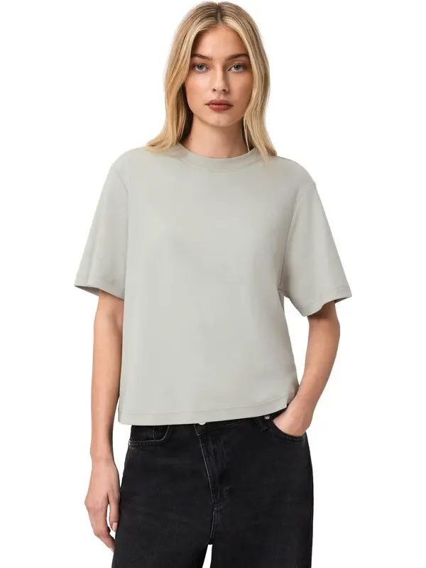 ALLSAINTS Lisa Boxy Fit T-shirt - Pale Green