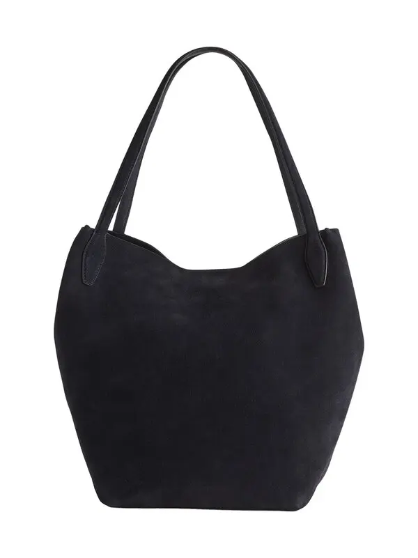 Madewell Suede Shopper Tote - Juniper Berry