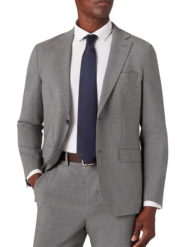 Mizzen+main Fresco Suit Jacket Solid - Medium Grey