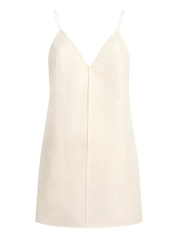 Khaite Talsie Silk-cotton Organza Tank Top - Neutral