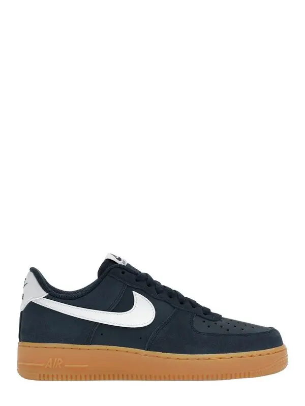 Nike Air Force 1 Low '07 Lv8 Gum - Armory Navy Blue/gum Light Brown/summit White