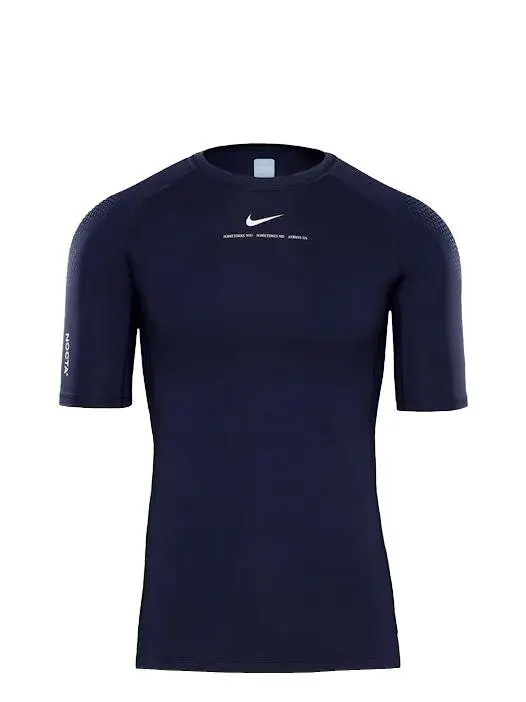 Nike X Nocta Short Sleeve Base Layer Top - College Navy Blue