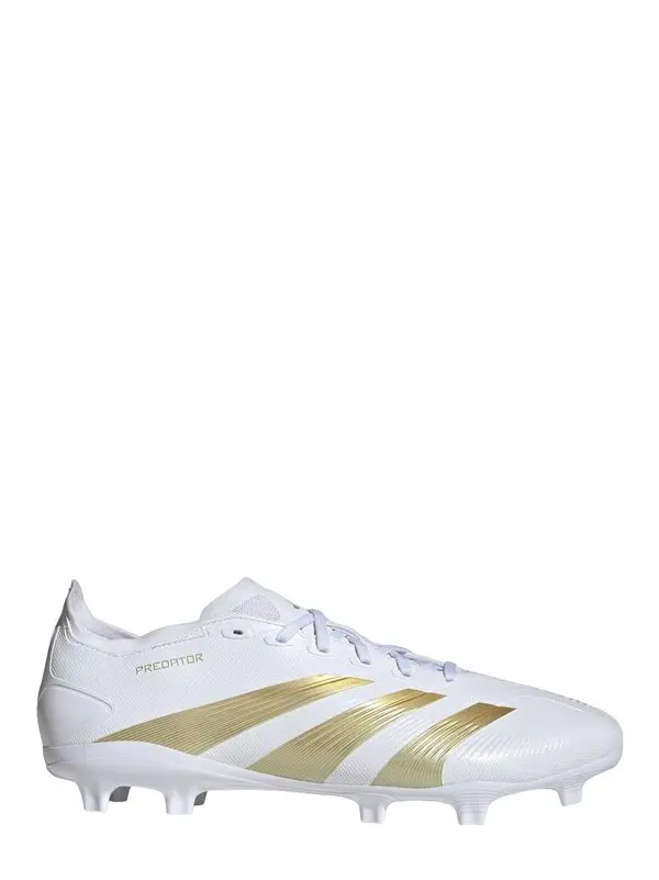 Adidas Predator League Fg - Cloud White/gold Metallic/sandy Beige Met