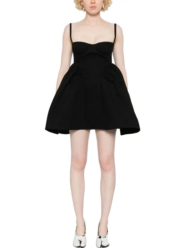 Cecilie Bahnsen Ovid Mini Dress - Black