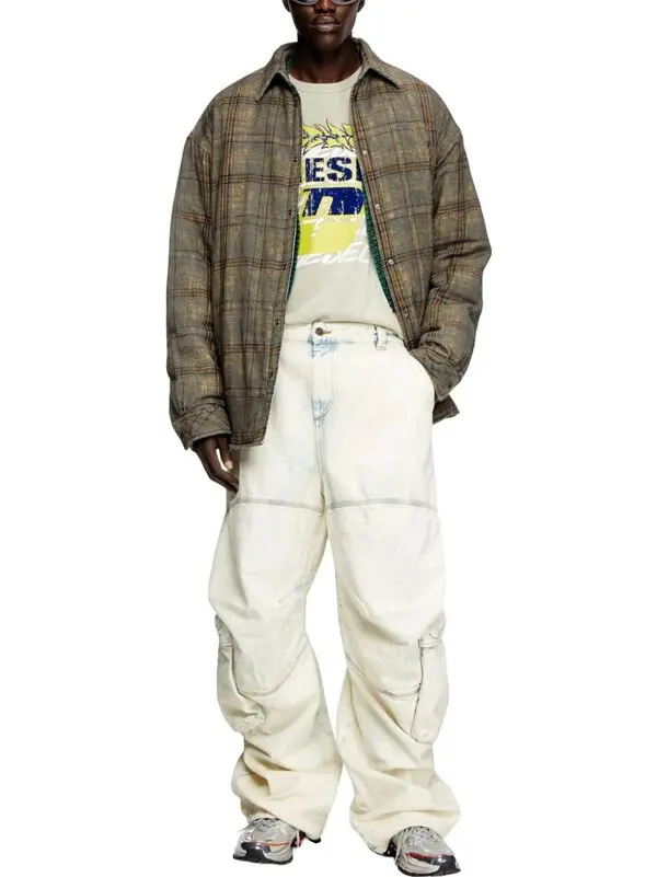 DIESEL® D-arne 0cbcv Straight-leg Jeans - Blue