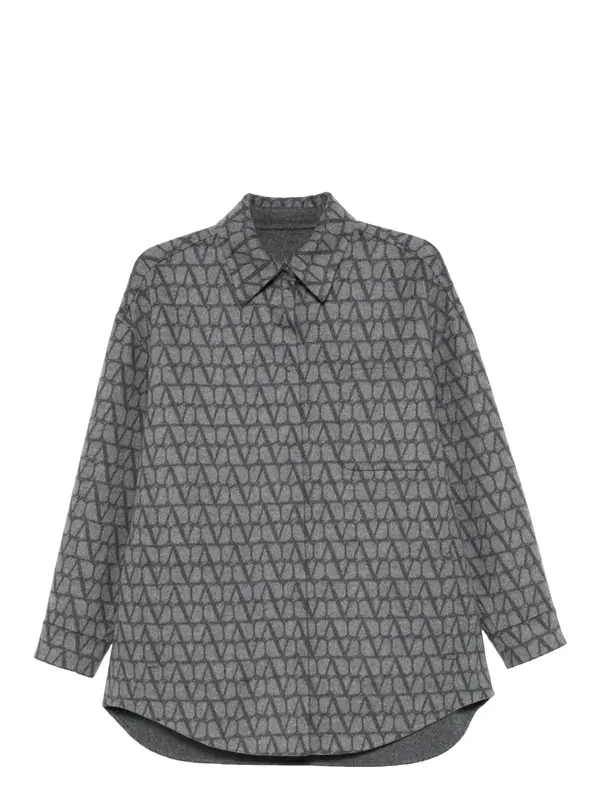 Valentino Garavani Toile Iconographe Shirt - Grey