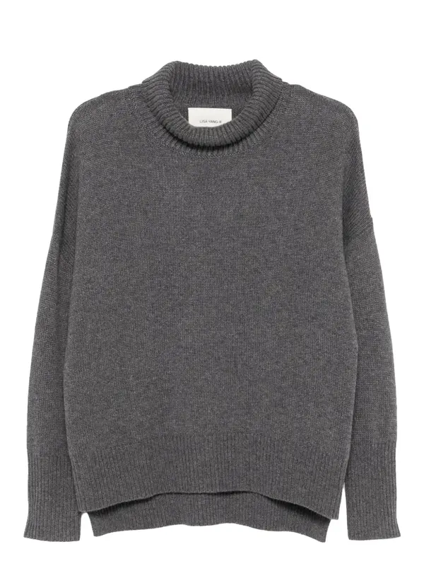 LISA YANG Heidi Cashmere Sweater - Grey