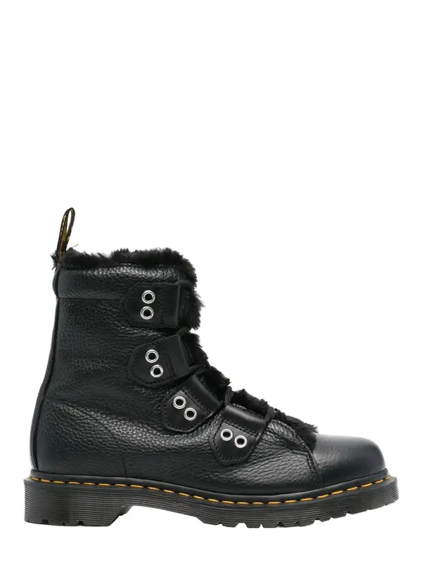 Dr. Martens Milled Ankle Boots - Black