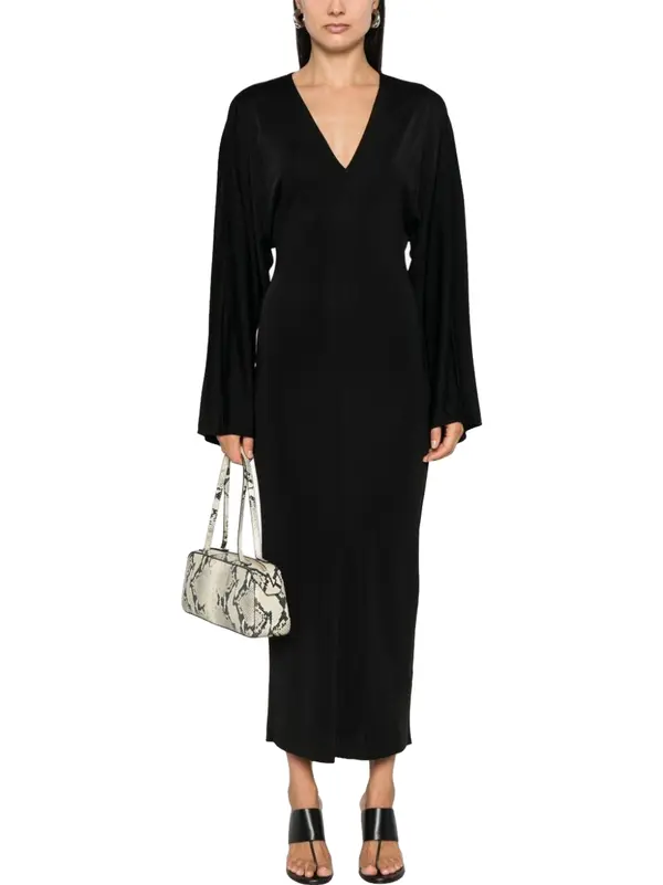 Khaite Minter Ankle-length Dress - Black