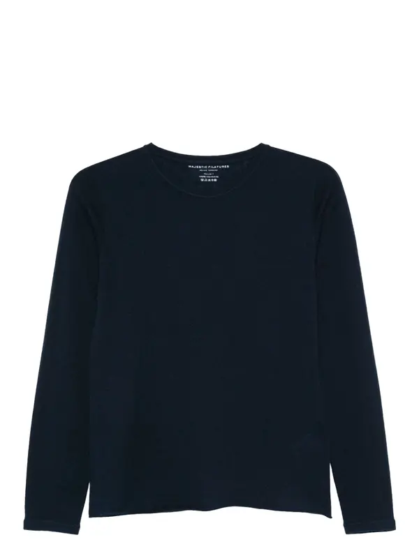 Majestic Filatures Cashmere Sweater - Blue