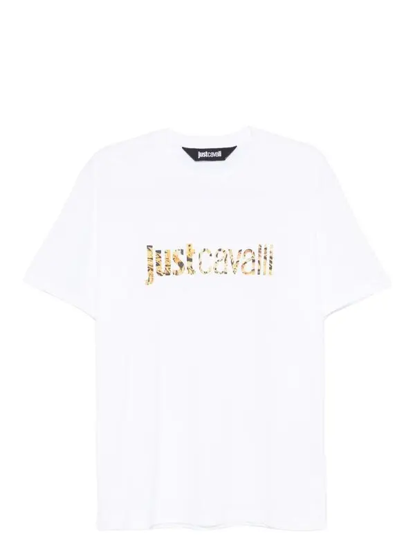 Just Cavalli Logo-print T-shirt - White