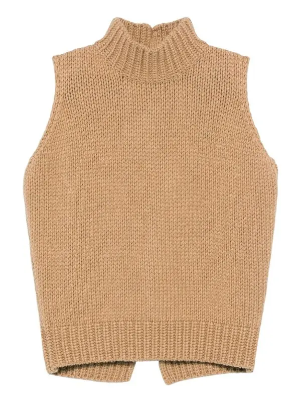 Fabiana Filippi Cut-out Top - Neutrals