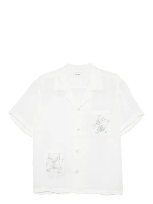 BODE Skiers Shirt - White