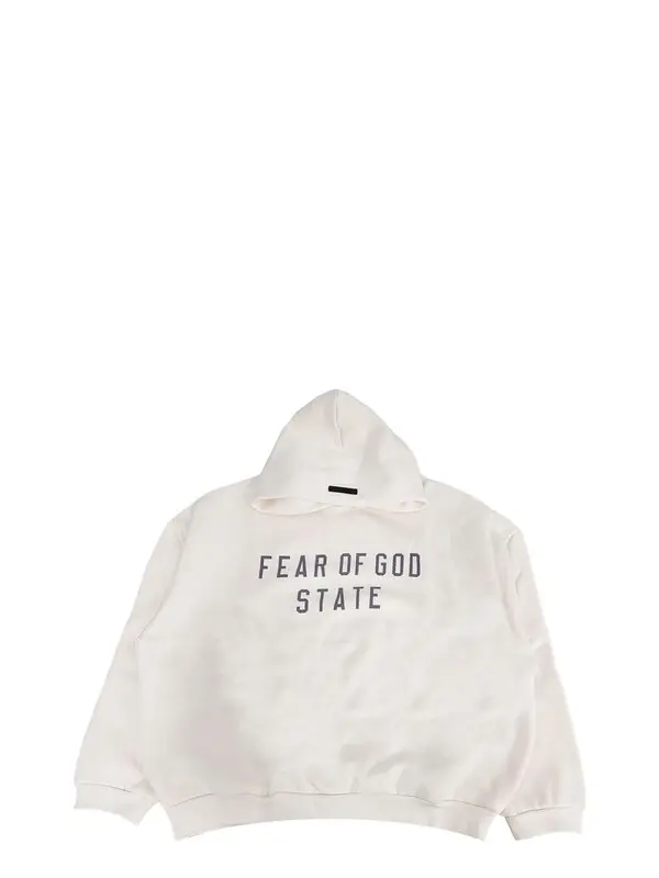 Fear Of God Fleece Hoodie - White