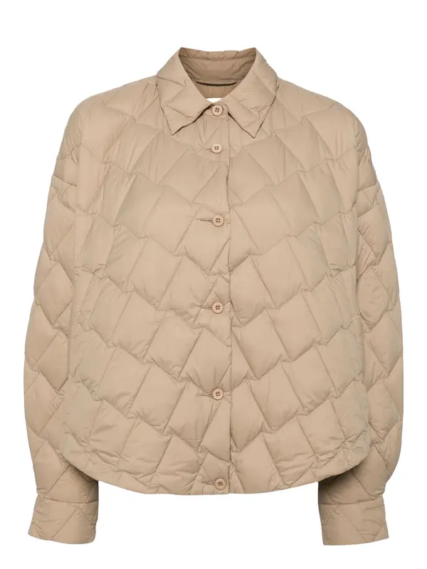 JNBY A-line Short Down Jacket - Brown
