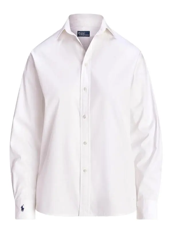 Polo Ralph Lauren Relaxed Fit Cotton Shirt - White