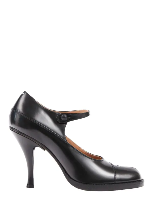 MAISON MARGIELA Bourgeoise 100mm Leather Pumps - Black