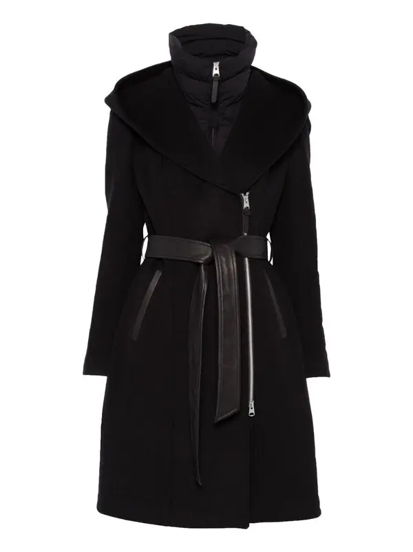 Mackage Shia-slb Wool Coat - Black