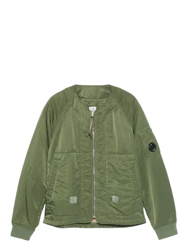 C.P. COMPANY Lens-detail Bomber Jacket - Green