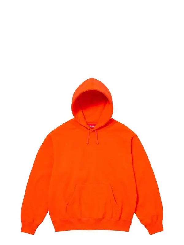 Supreme Satin-appliqué Hoodie - Orange