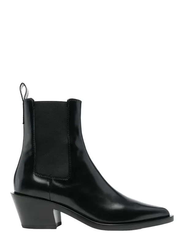 GIANVITO ROSSI 45mm Wylie Chelsea Boots - Black