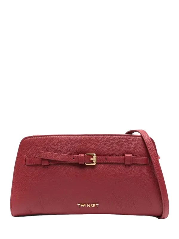 TWINSET Logo-lettering Cross Body Bag - Red