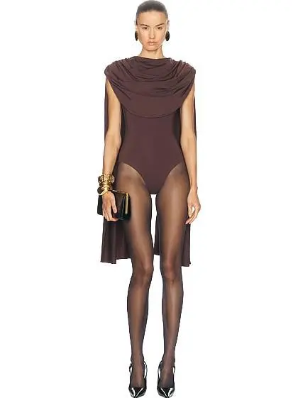 MAYGEL CORONEL Burano Bodysuit - Brown