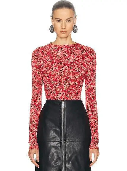 Isabel Marant Étoile Asna Top - Red