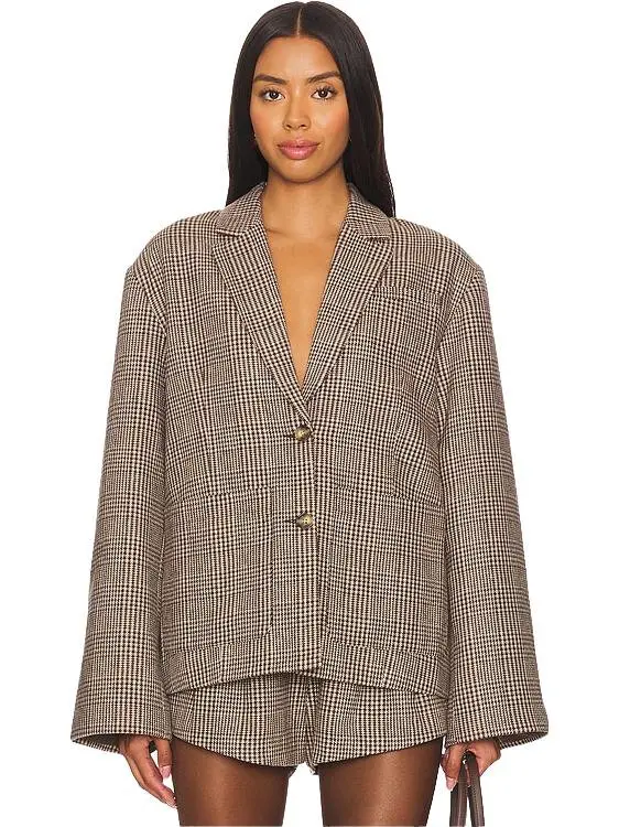 OSIS STUDIO Mili Blazer - Brown
