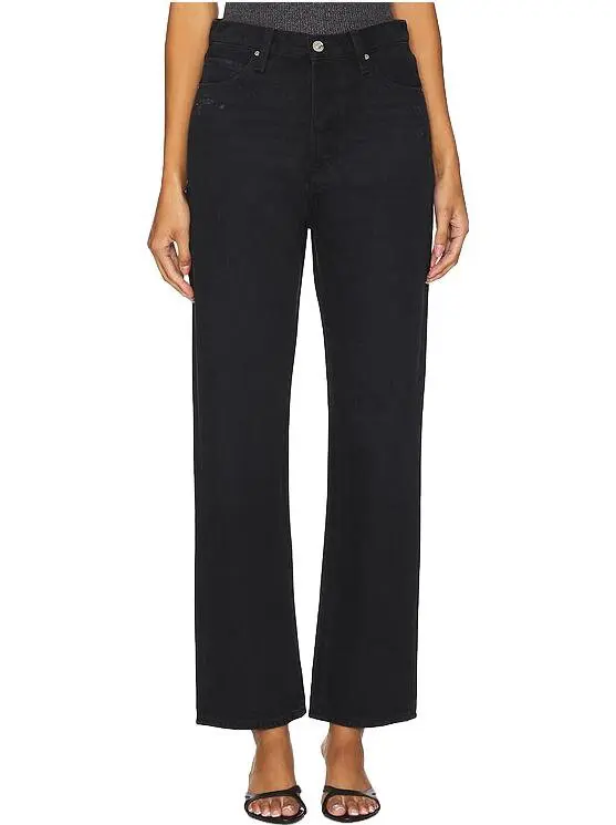 Paige Sawyer Straight Leg Jeans - Black