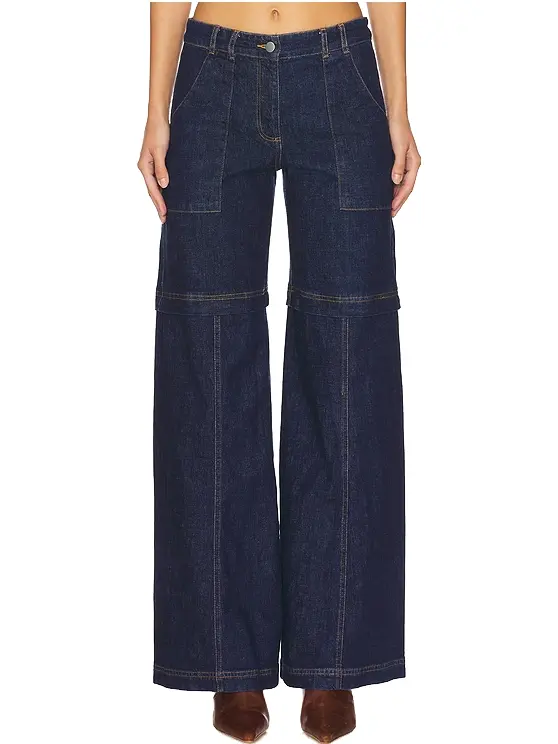 Amanda Uprichard Brady Jeans - Heritage Wash