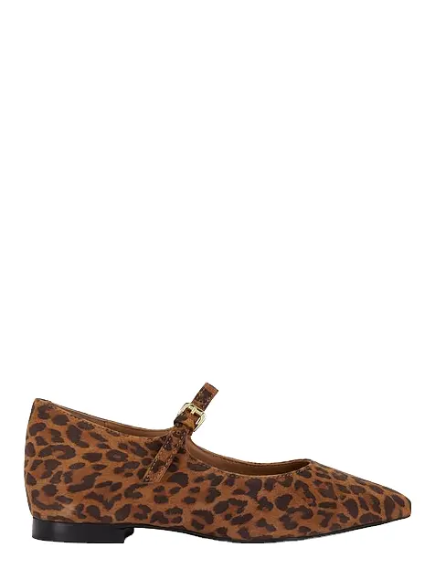 Seychelles Pardon Me - Tan Leopard Suede