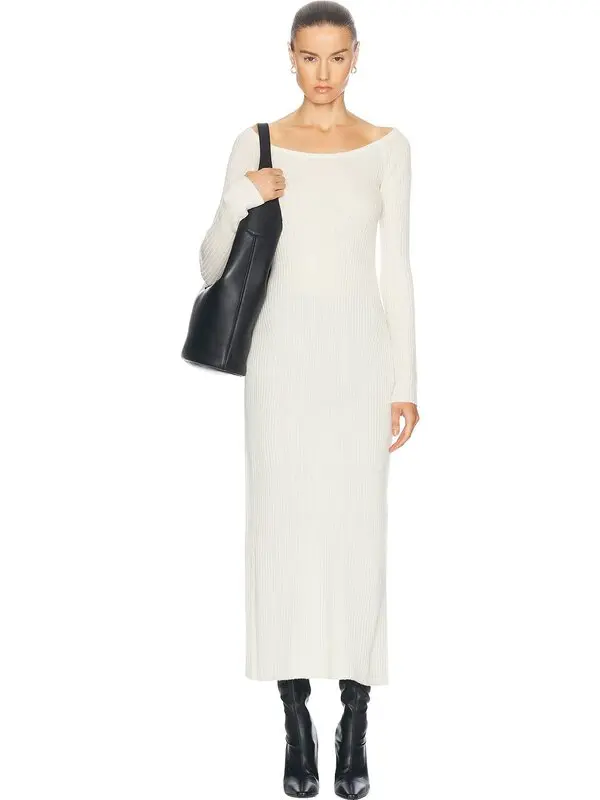 Loulou De Saison Anoush Dress - Ivory